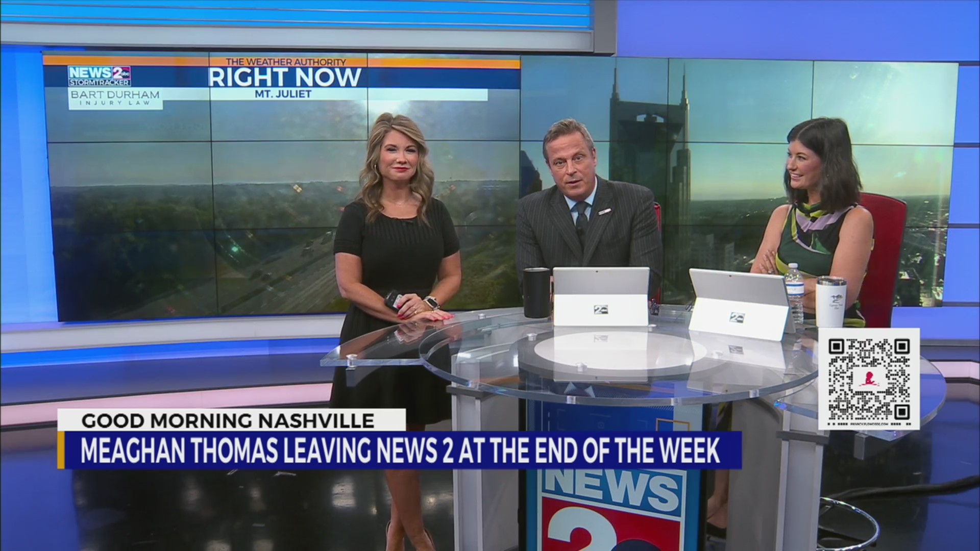 Meaghan Thomas leaving News 2 this week – WKRN News 2