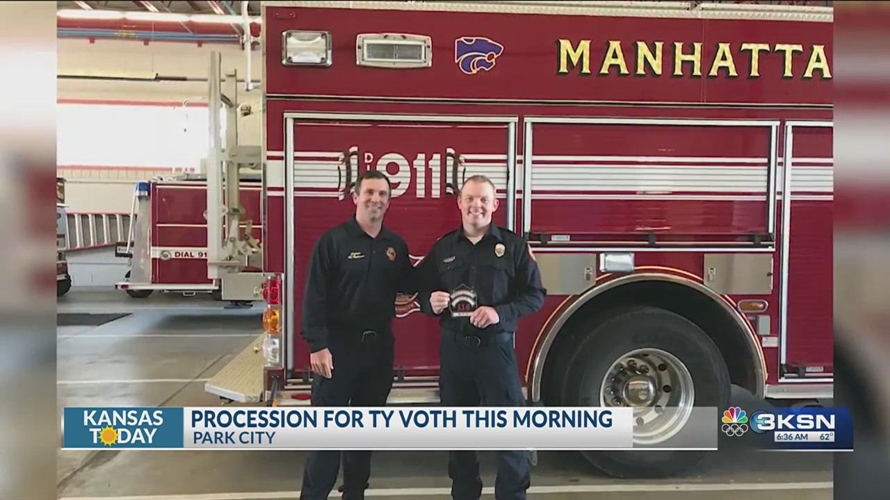 Funeral services today for fallen Wichita firefighter Ty Voth – KSN-TV