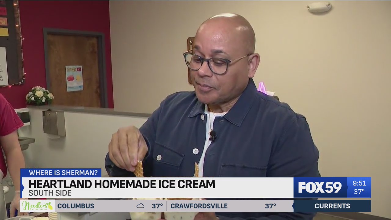 Where Is Sherman: Heartland Homemade Ice Cream Part Three – Fox 59