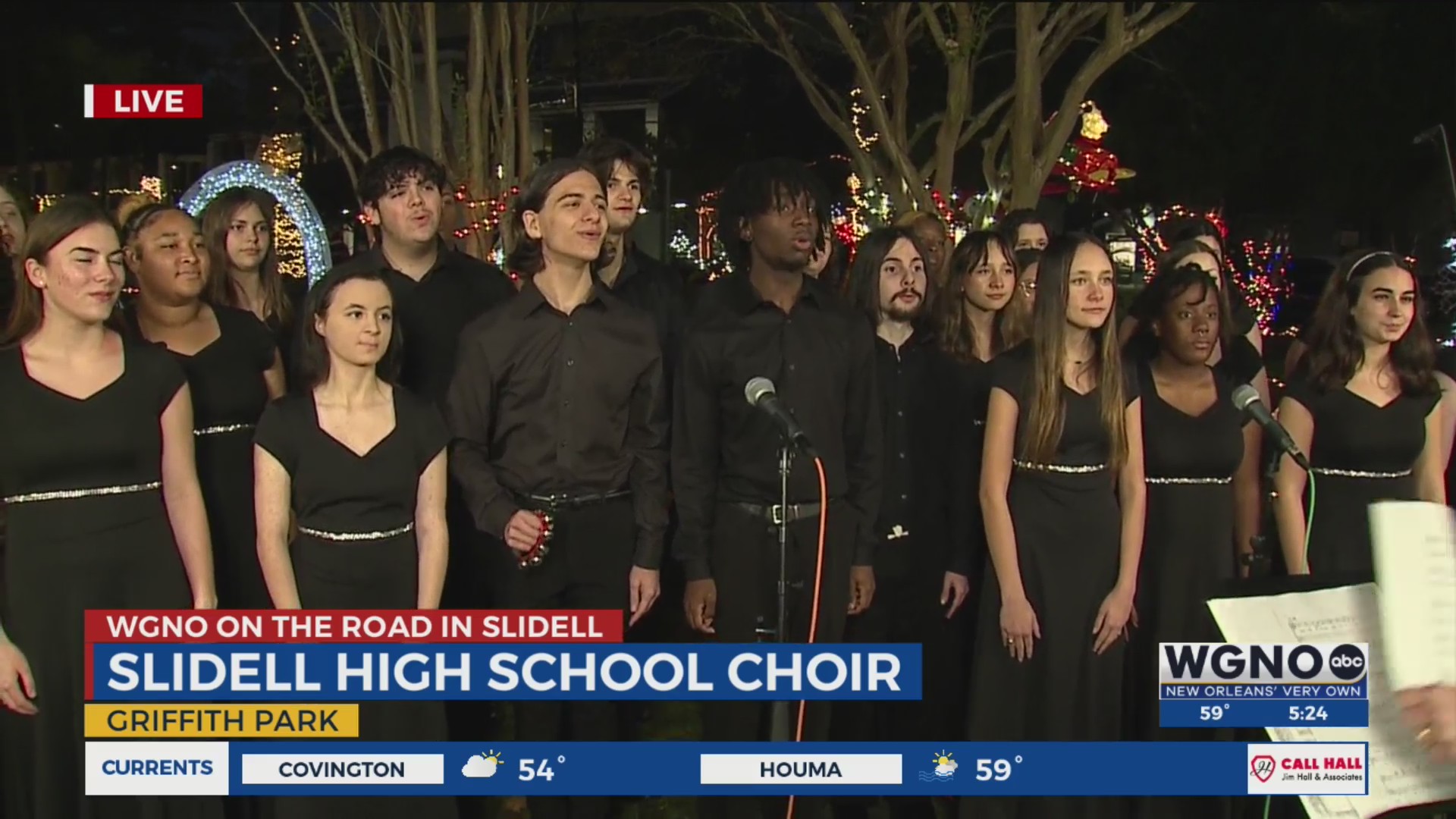Slidell High School Choir “Sleigh Ride” – WGNO