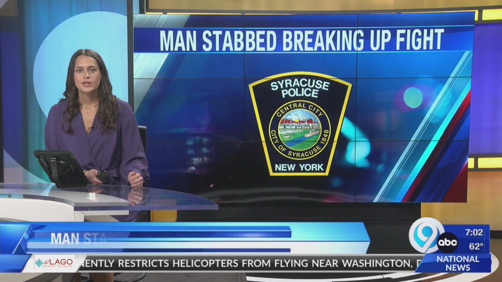Man stabbed while breaking up fight in Downtown Syracuse – WSYR