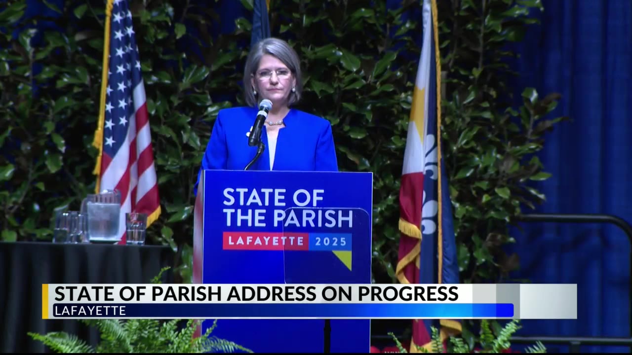 Mayor Boulet at State of Parish address – KLFY.com