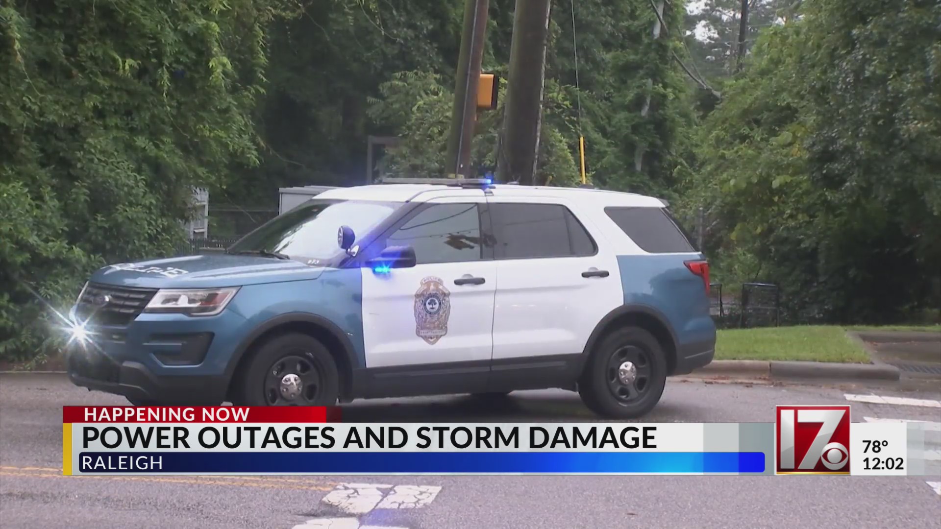 Power outages and storm damage across Raleigh – CBS17.com