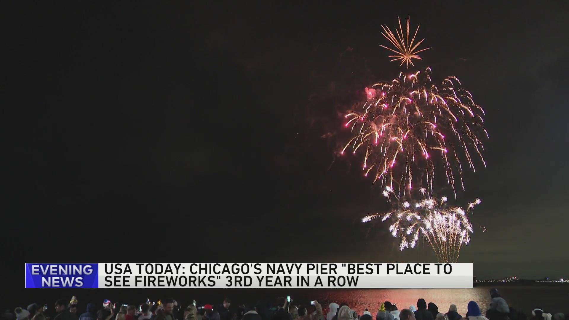 Navy Pier named the best place to see fireworks – WGN-TV
