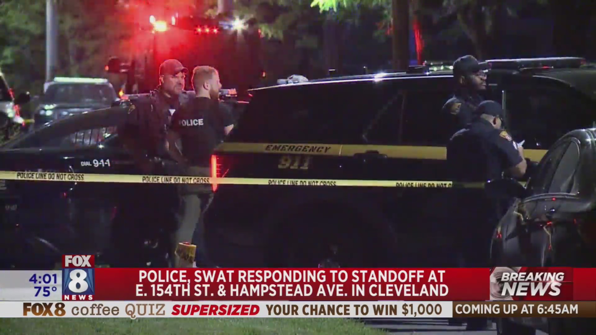 SWAT responds to standoff on Cleveland’s East Side – Fox 8 Cleveland WJW