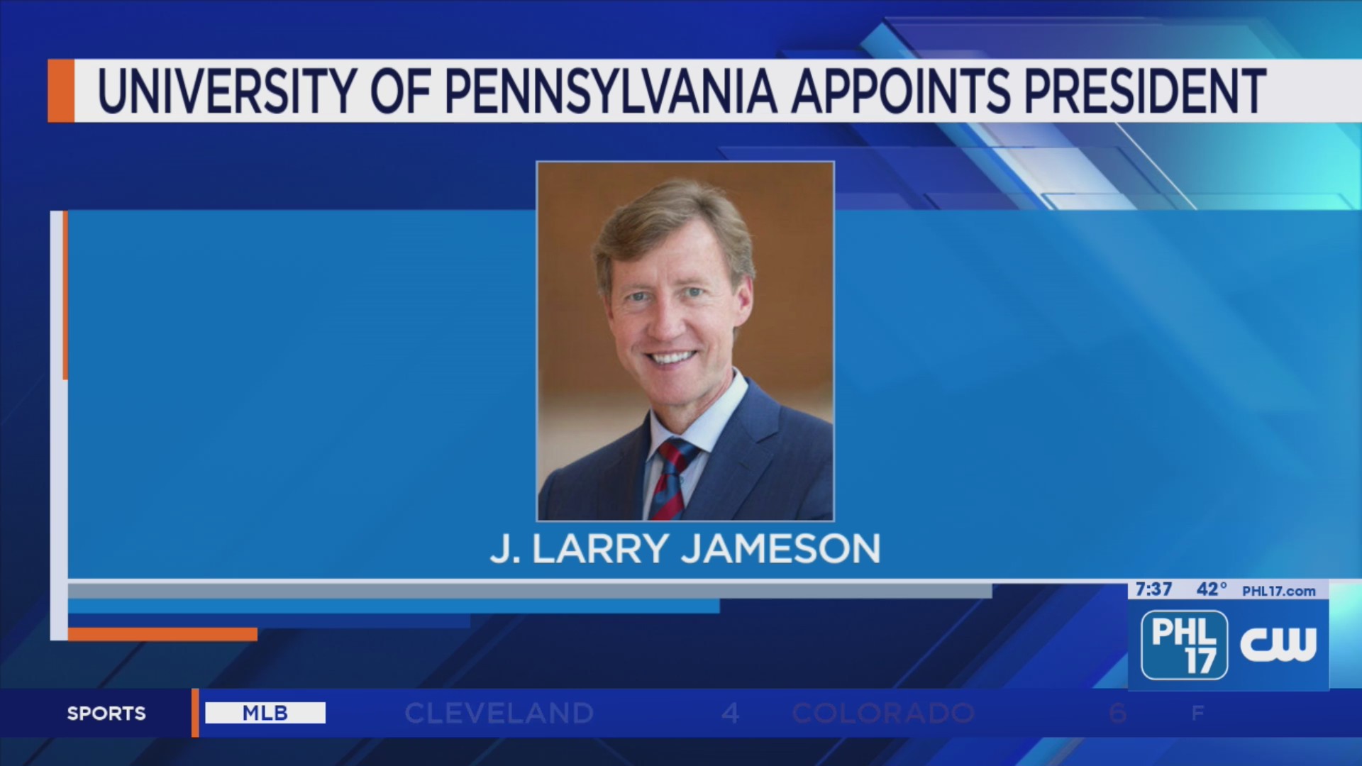 University of Penn names new president of the university – PHL17.com
