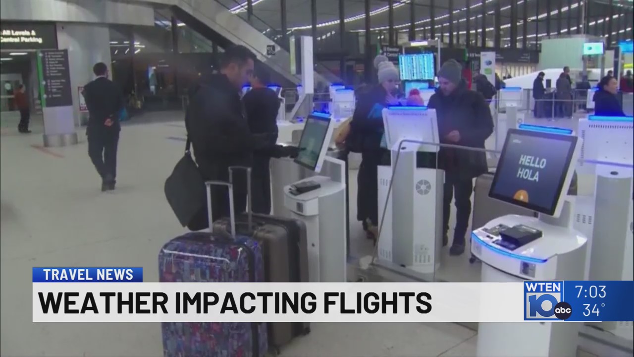 Weather impacting flights – NEWS10 ABC