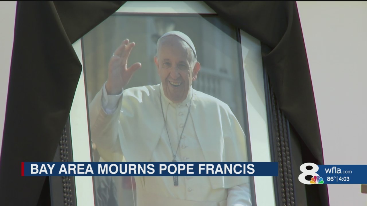 Tampa Bay Catholics attend mass in honor of Pope Francis – WFLA