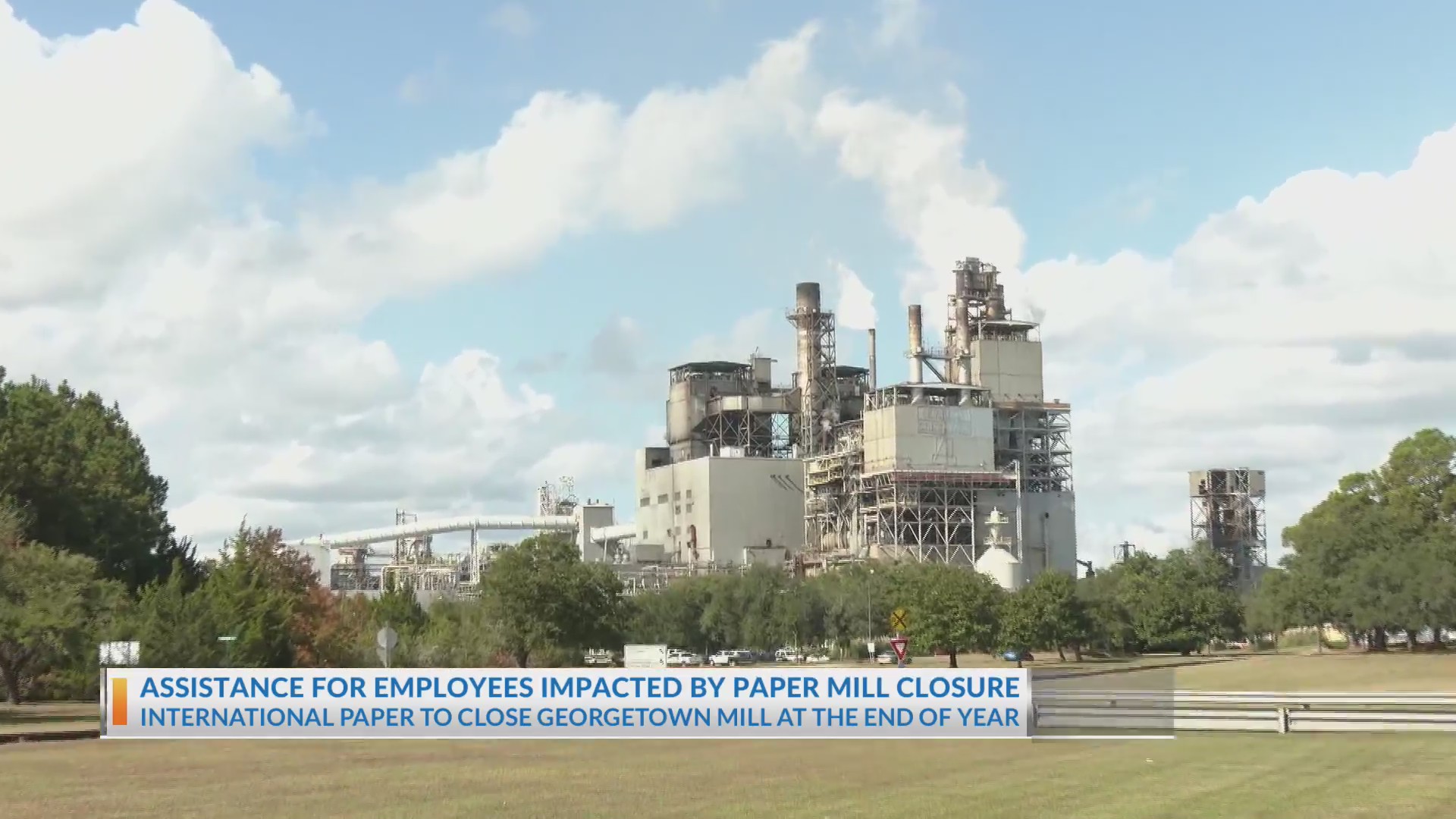 Assistance for employees impacted by paper mill closure – WCBD News 2