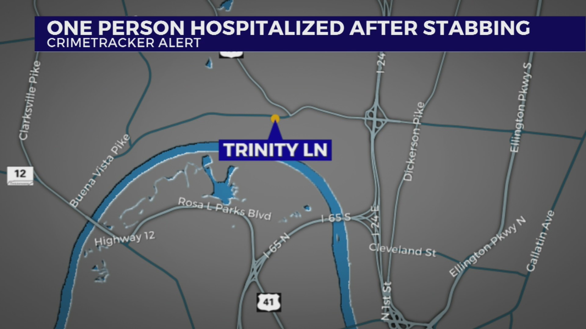 Trinity Lane stabbing sends one person to hospital – WKRN News 2