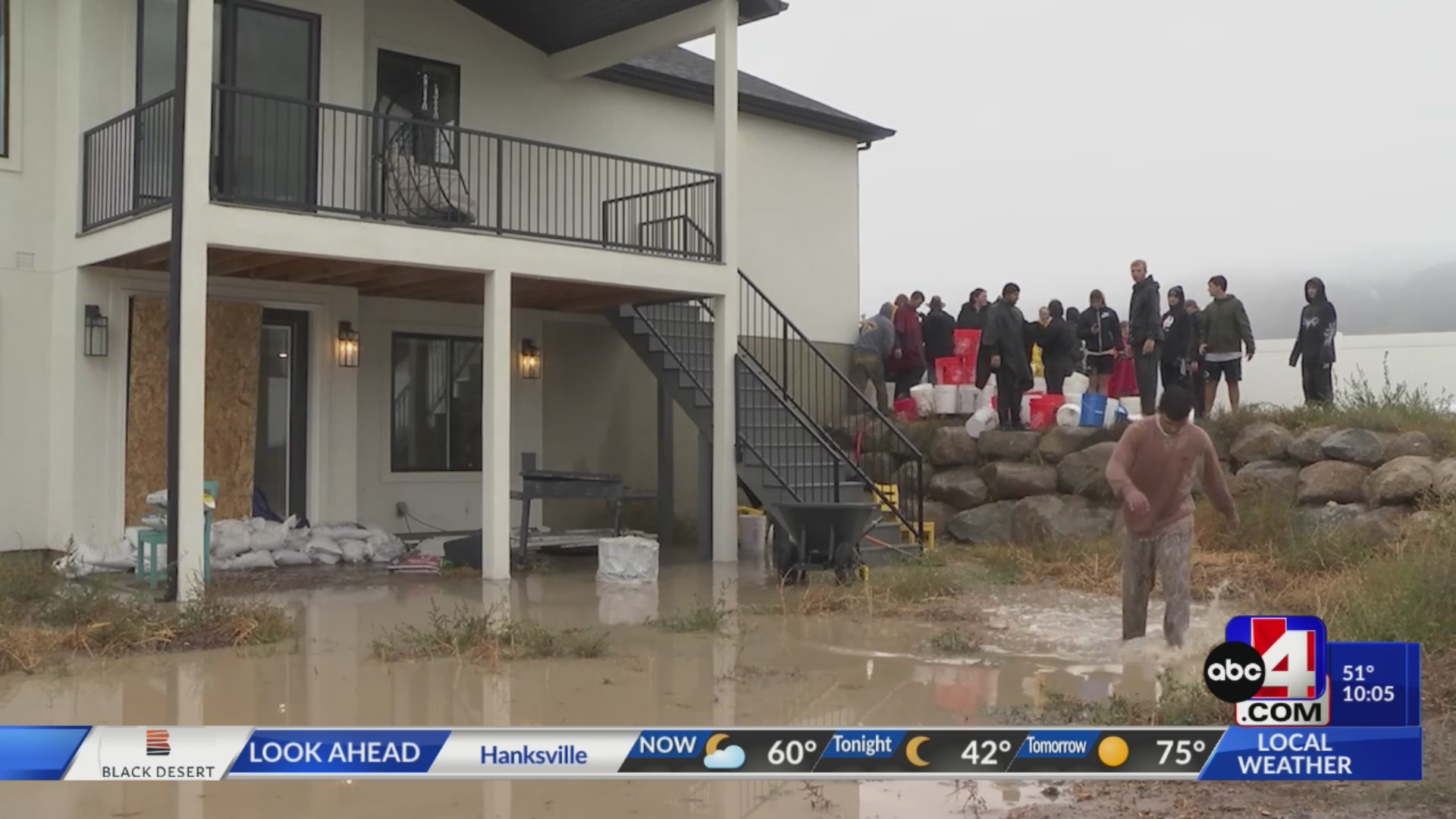 Record rains flood Tooele county – ABC4 Utah