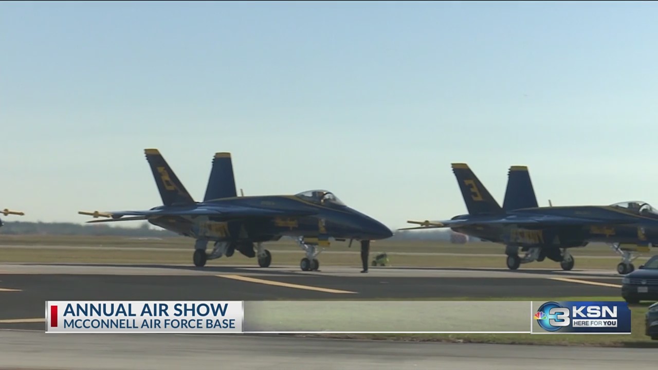 McConnell Air Force Base talks Frontiers in Flight Airshow – KSN-TV