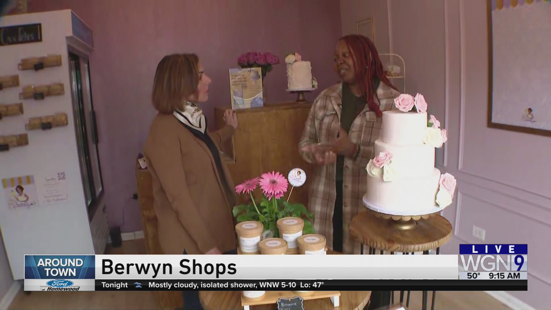 Around Town – Berwyn Shops: A Homegrown Project – WGN-TV