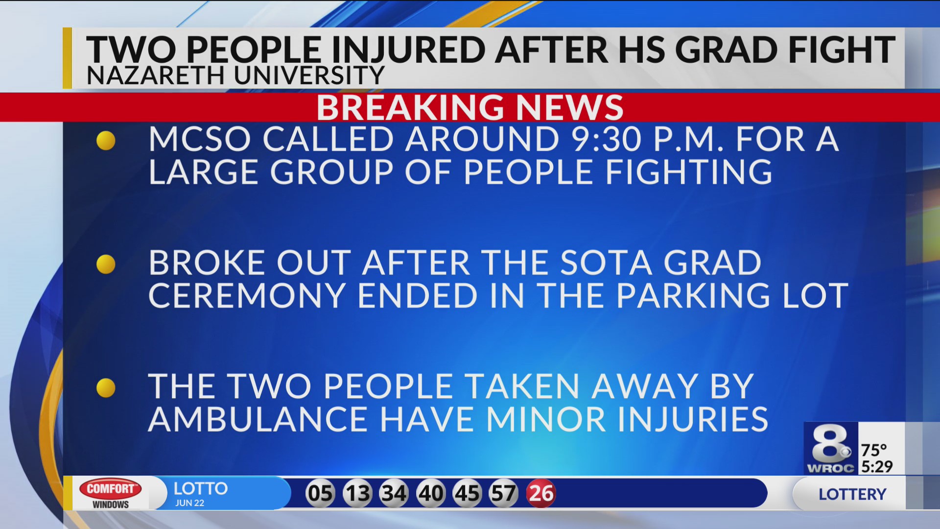 Large fight breaks out at Nazareth University after high school ...