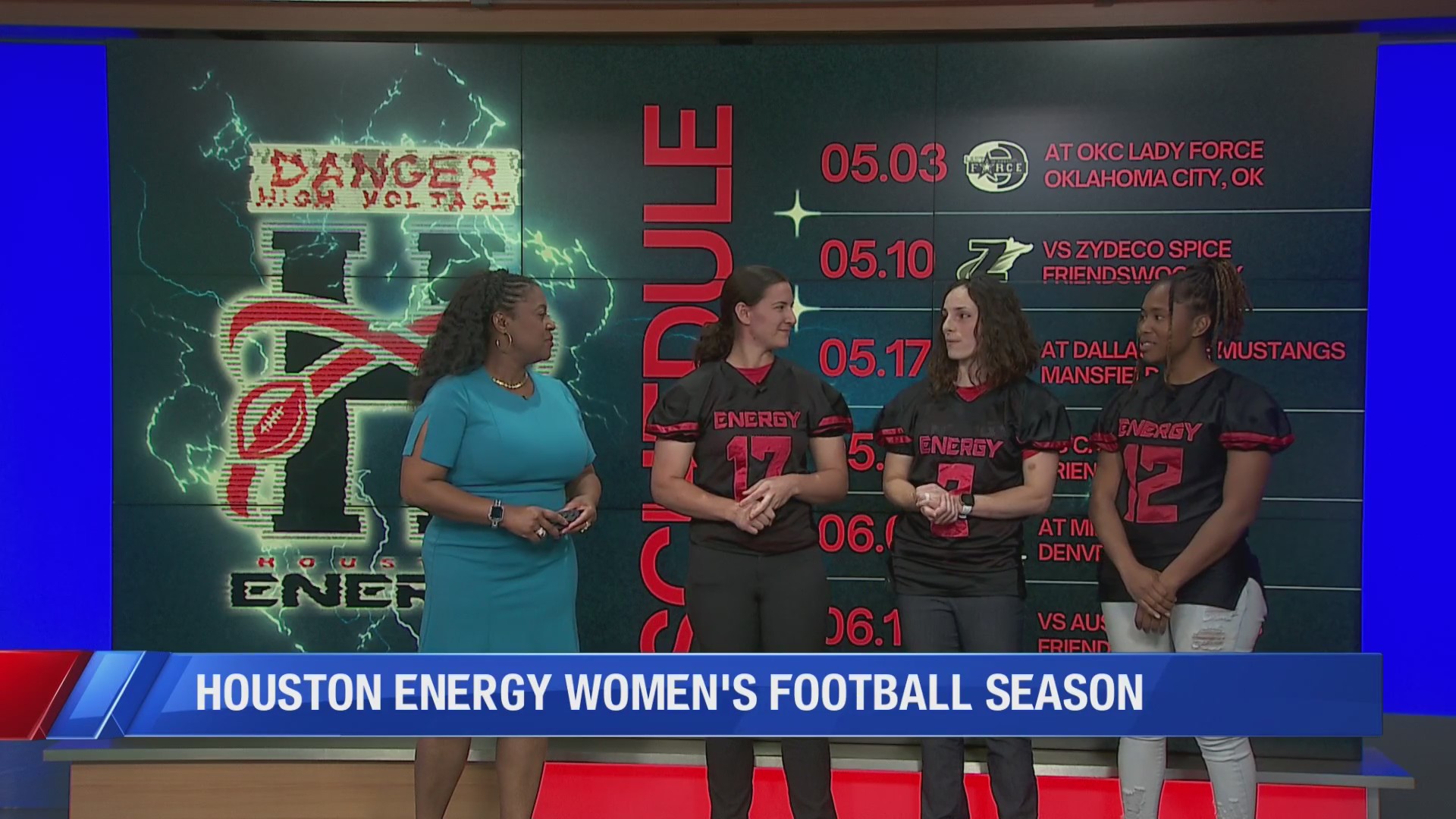 CW39 Talks with Houston Energy Women’s Football Team head of 2025 ...