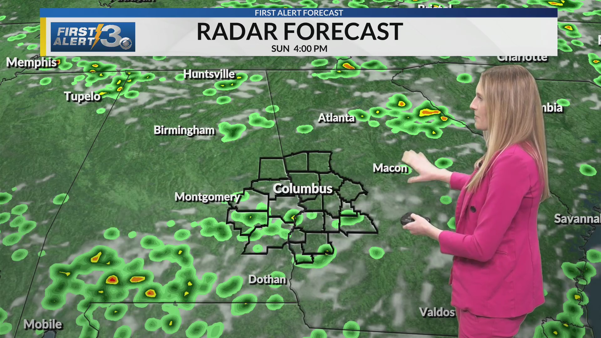Kaylee Barbee Friday Evening Weather – WRBL