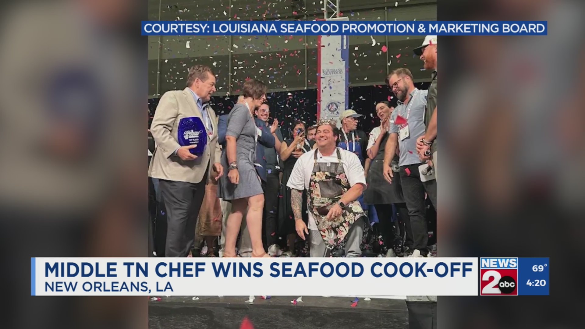 Tennessee chef wins 2025 Great American Seafood Cook-Off – WKRN News 2
