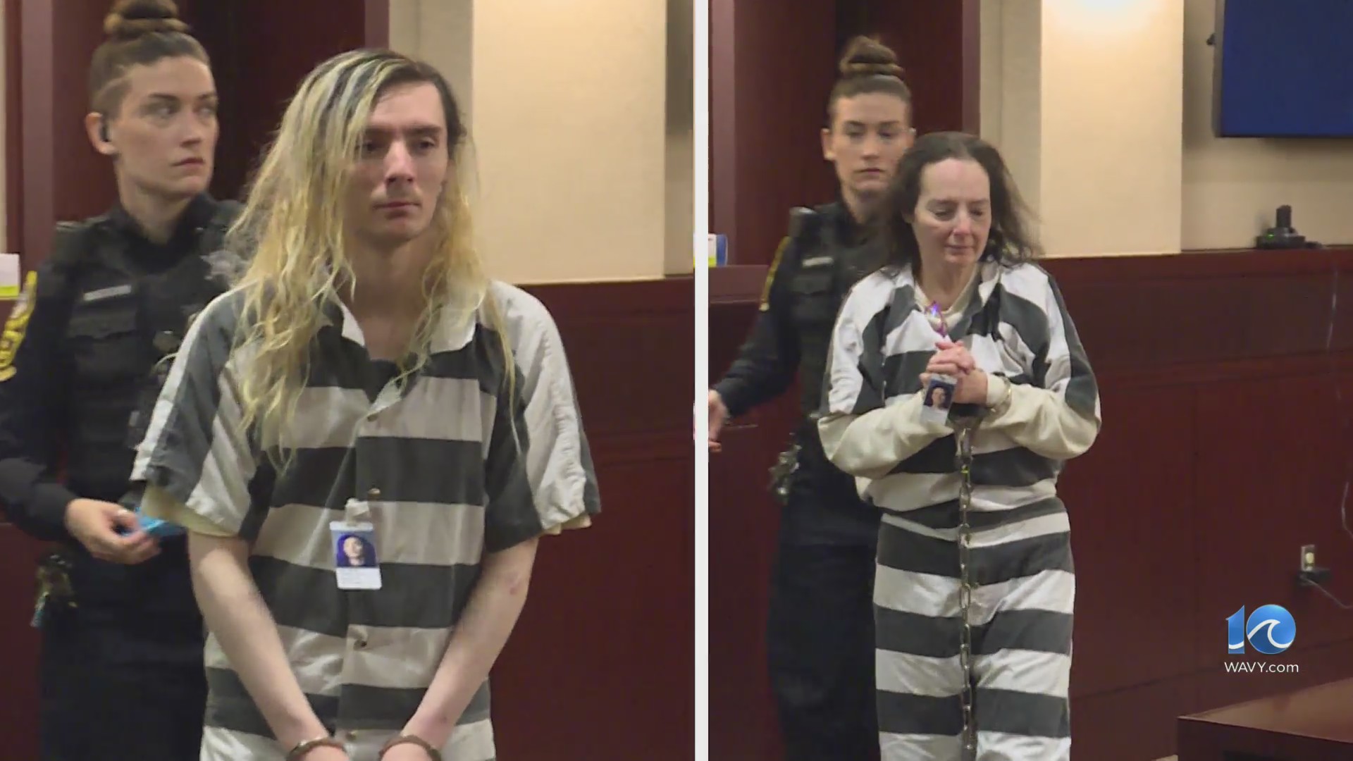 Mom and son confess to Norfolk murder; both waive right to preliminary ...
