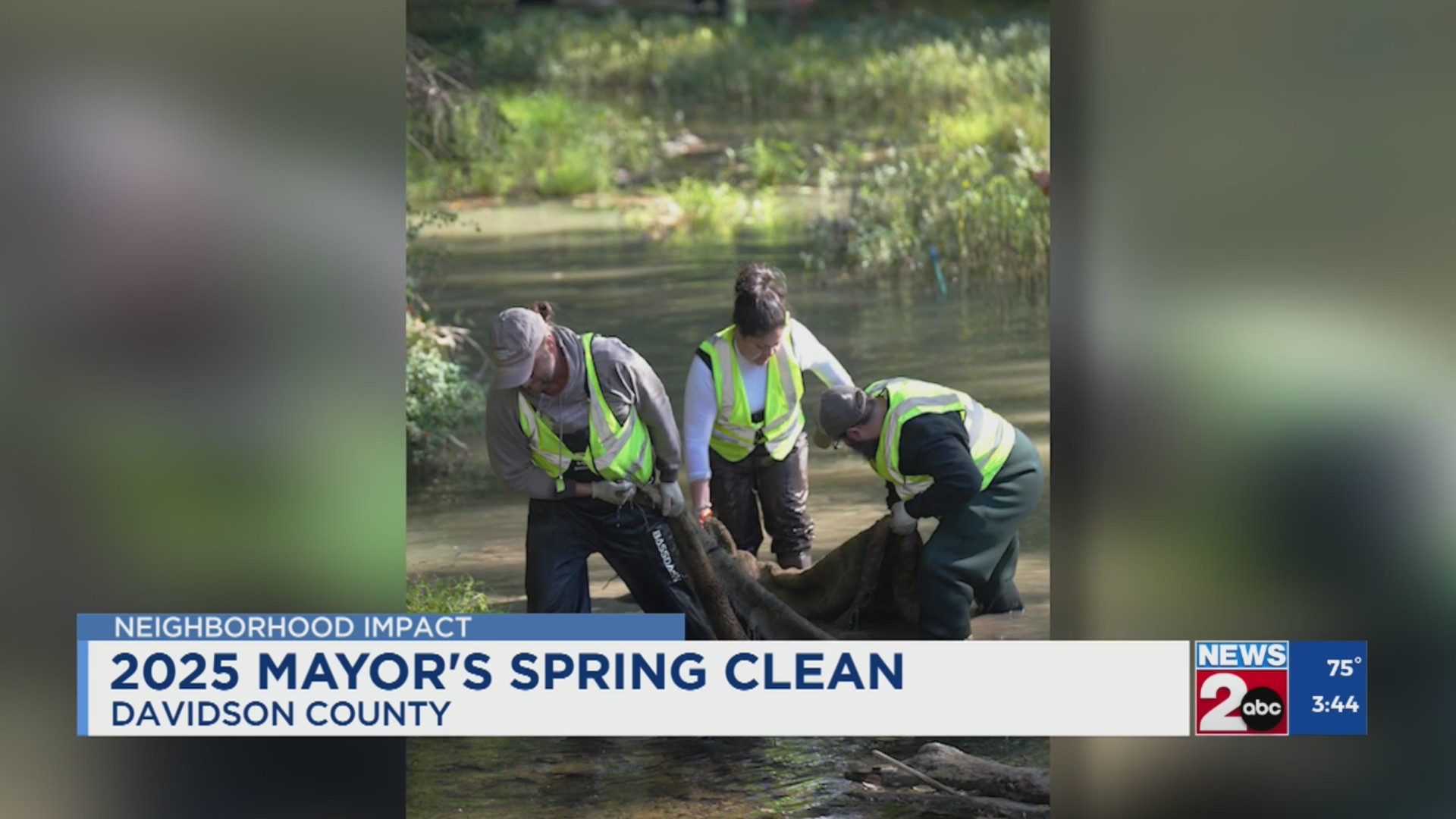 Neighborhood Impact: Nashville Mayor’s Spring Clean 2025 – WKRN News 2