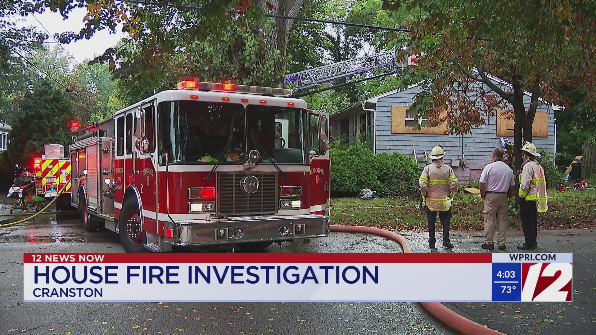 Fire breaks out at abandoned Cranston home – WPRI.com