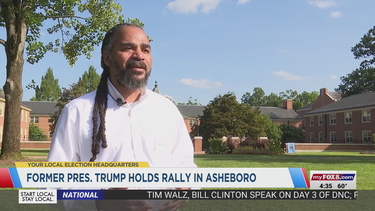 Professor weighs in after Donald Trump’s Asheboro rally – FOX8 WGHP