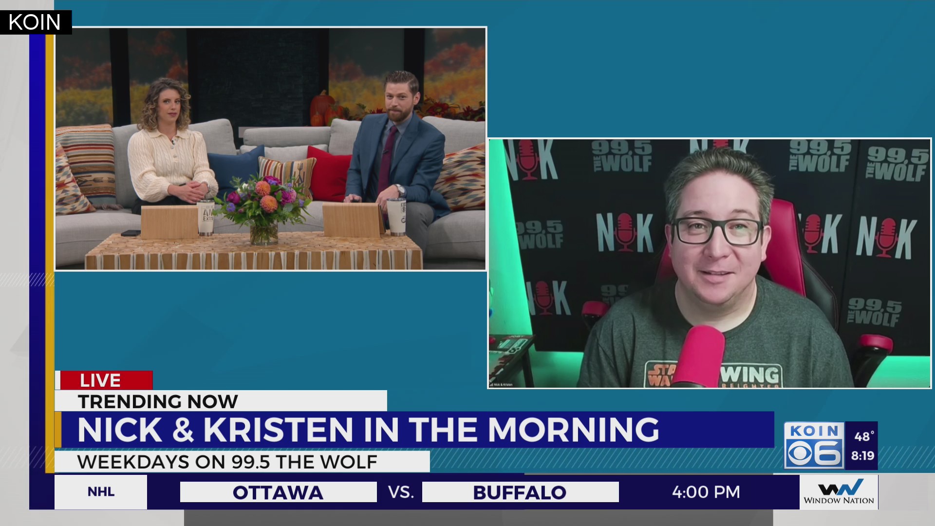 Nick and Kristen In The Morning – KOIN.com
