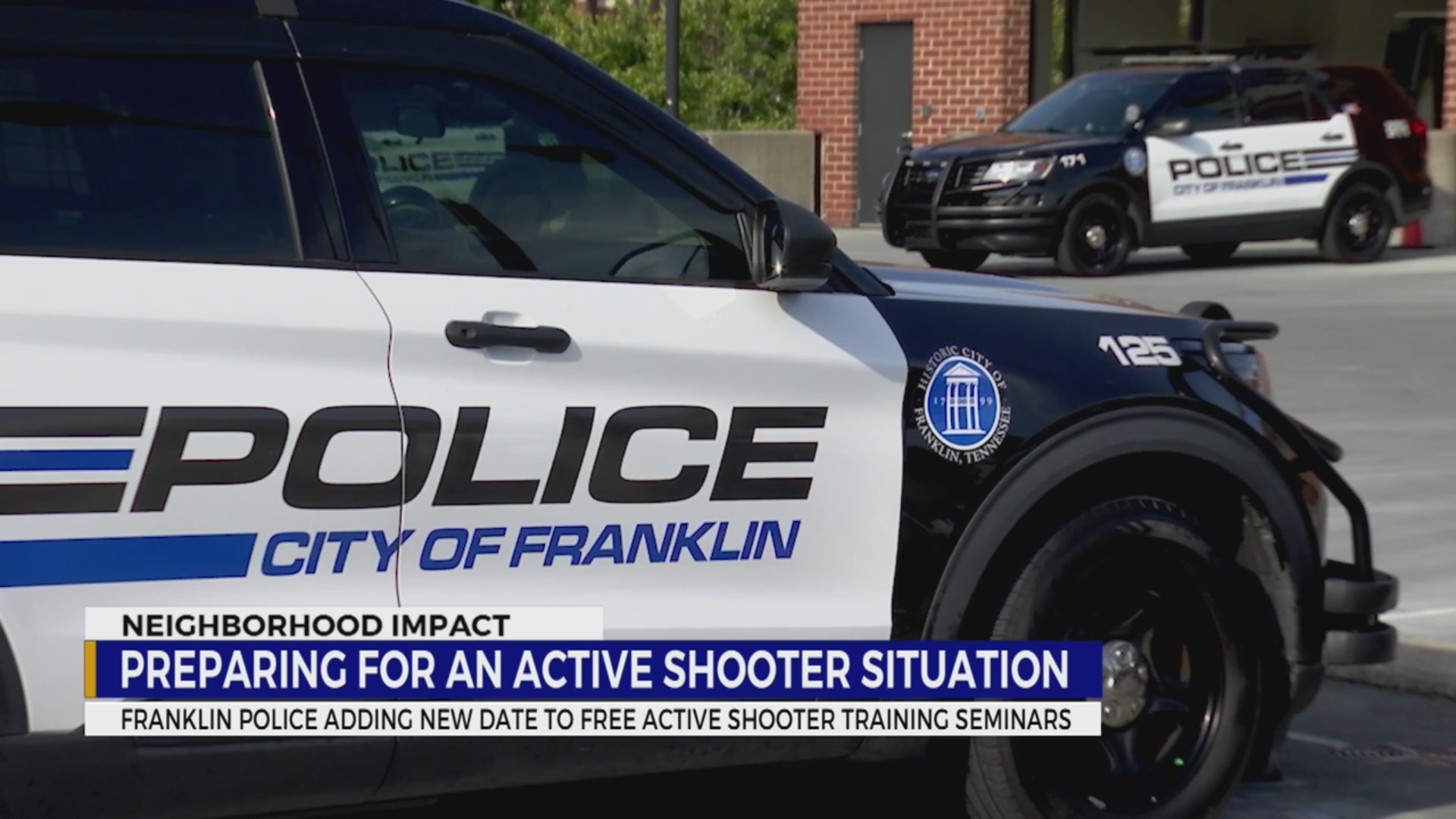 Franklin PD adding additional date for free active shooter training ...
