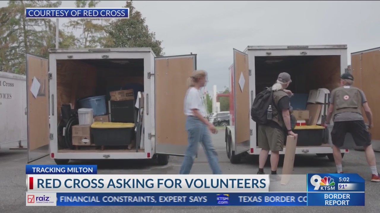 Red Cross El Paso asking for volunteers amid Hurricane Milton – KTSM 9 News