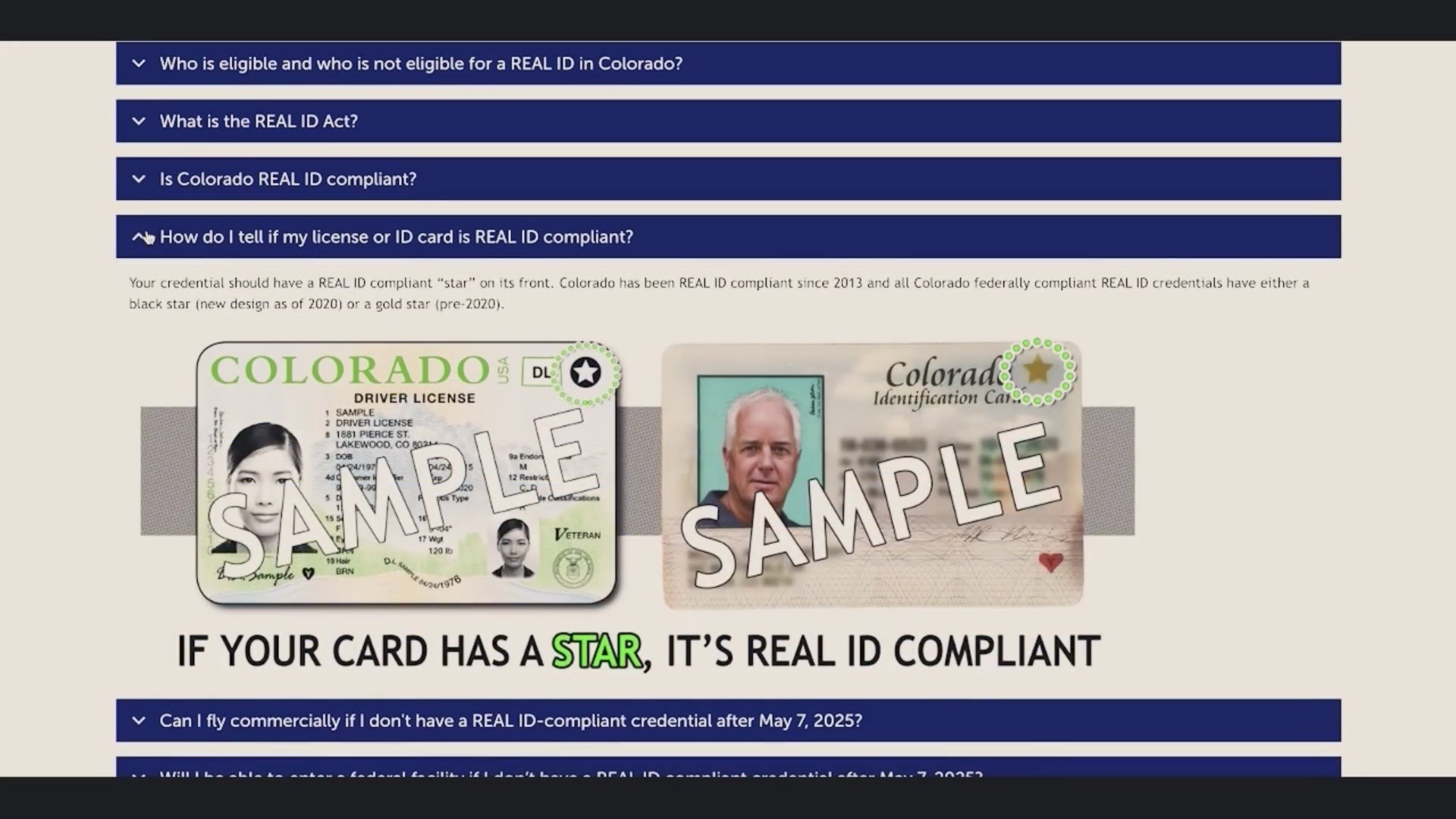 Here’s how many Coloradans have REAL IDs – FOX31 Denver