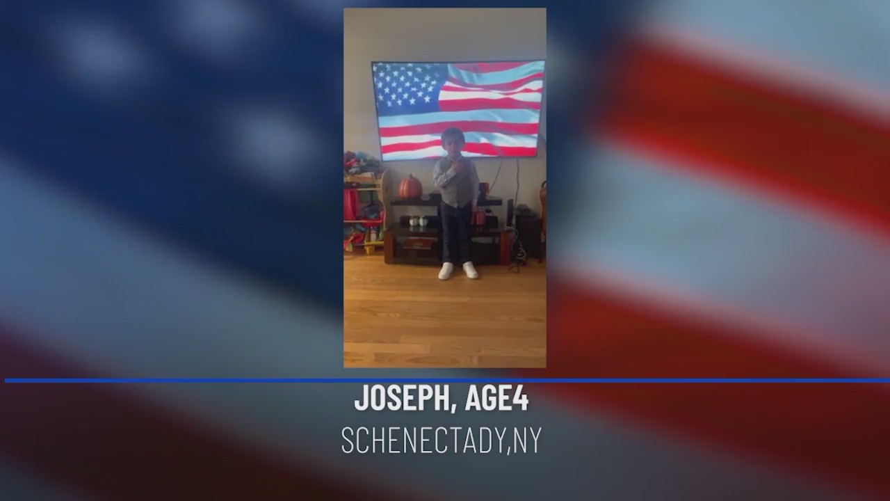 Joseph gives us our daily Pledge of Allegiance! – NEWS10 ABC