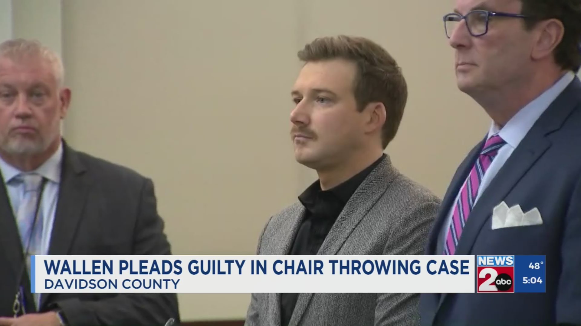 Morgan Wallen pleads guilty in chair throwing case – WKRN News 2