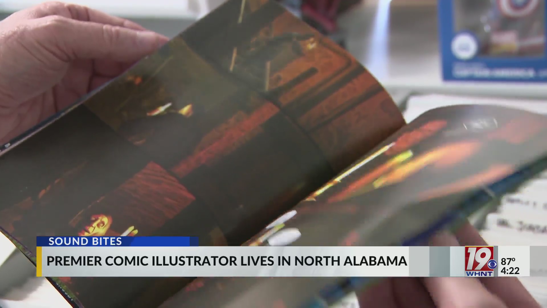Premier Comic Illustrator Lives In North Alabama | August 8, 2025 ...