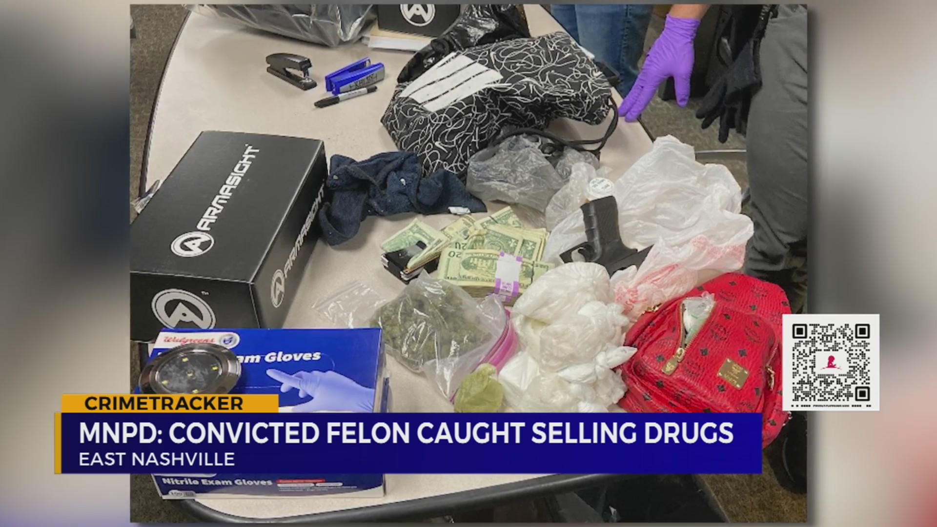 Convicted felon caught selling drugs in East Nashville – WKRN News 2