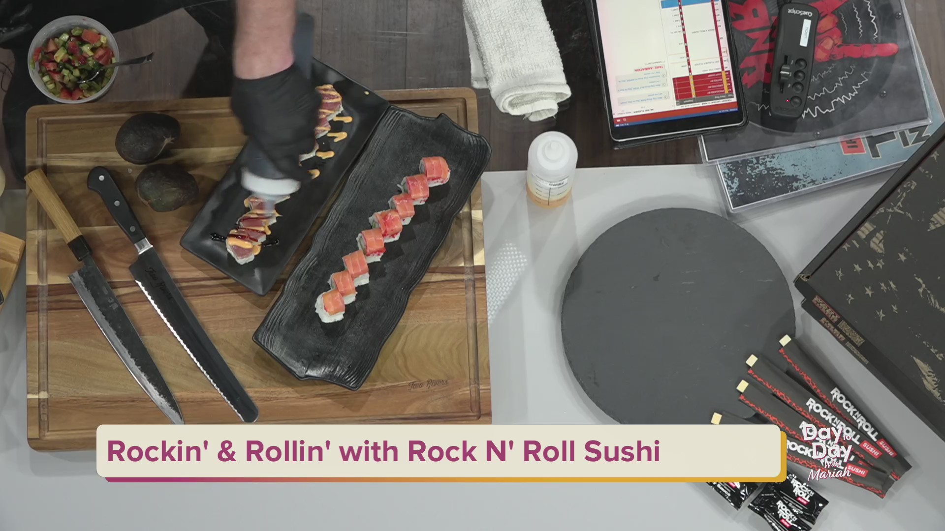 Rockin’ & Rollin’ with Rock N’ Roll Sushi | June 10, 2025 | Day to Day ...