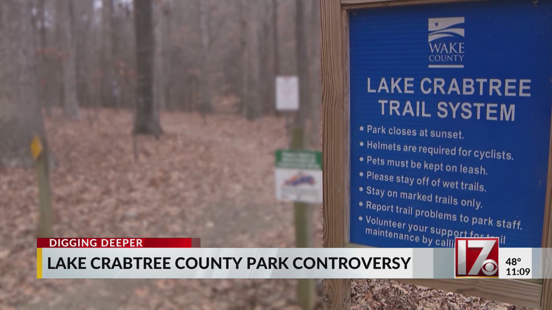 Controversy over the future of Lake Crabtree Park – CBS17.com