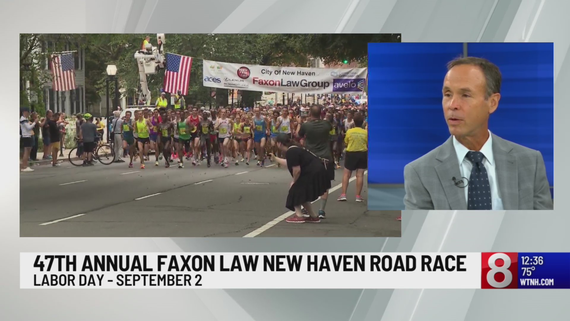 An annual tradition continues on Monday: The New Haven Road Race – WTNH.com