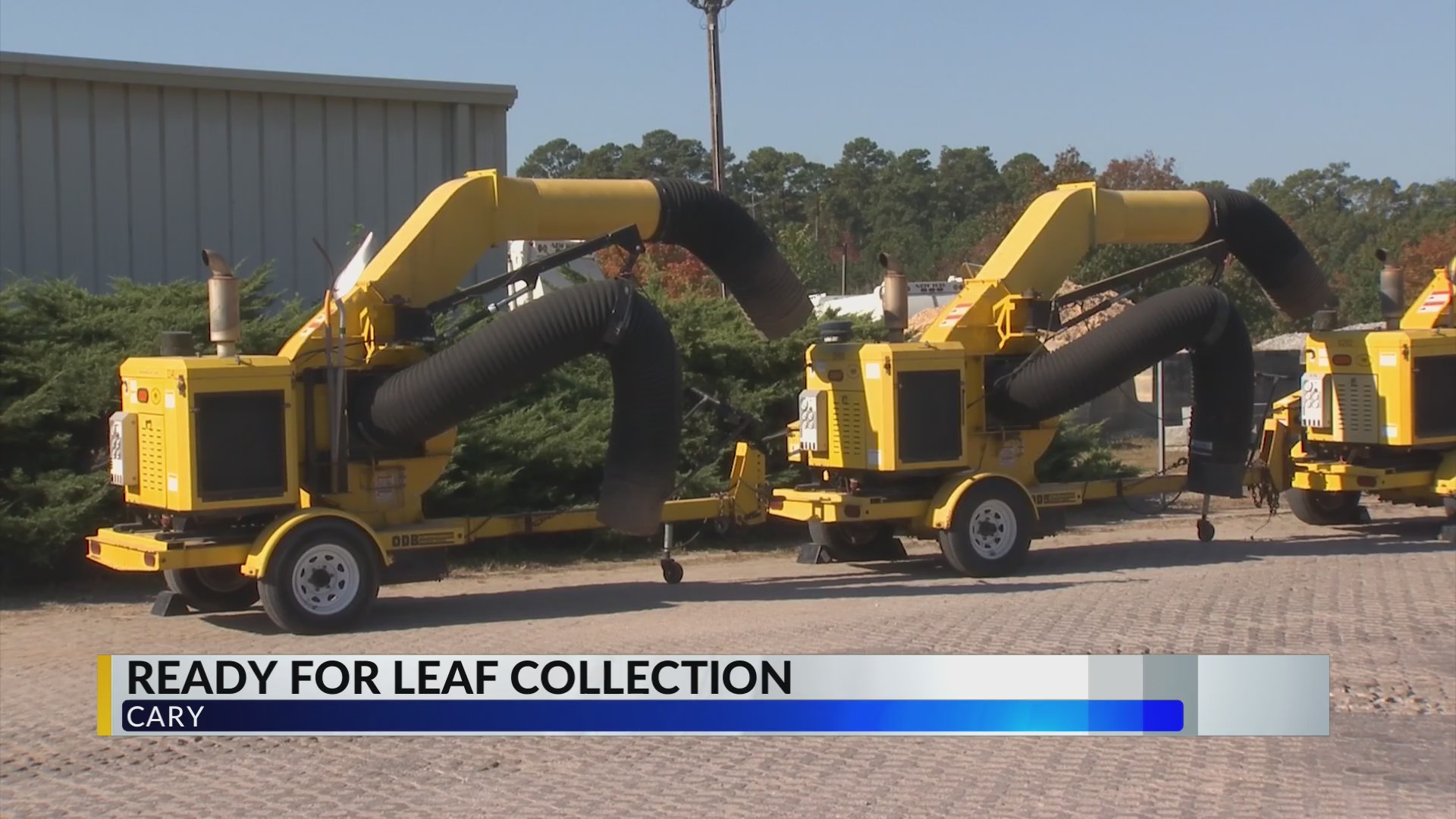 Cary ready for leaf collection – CBS17.com