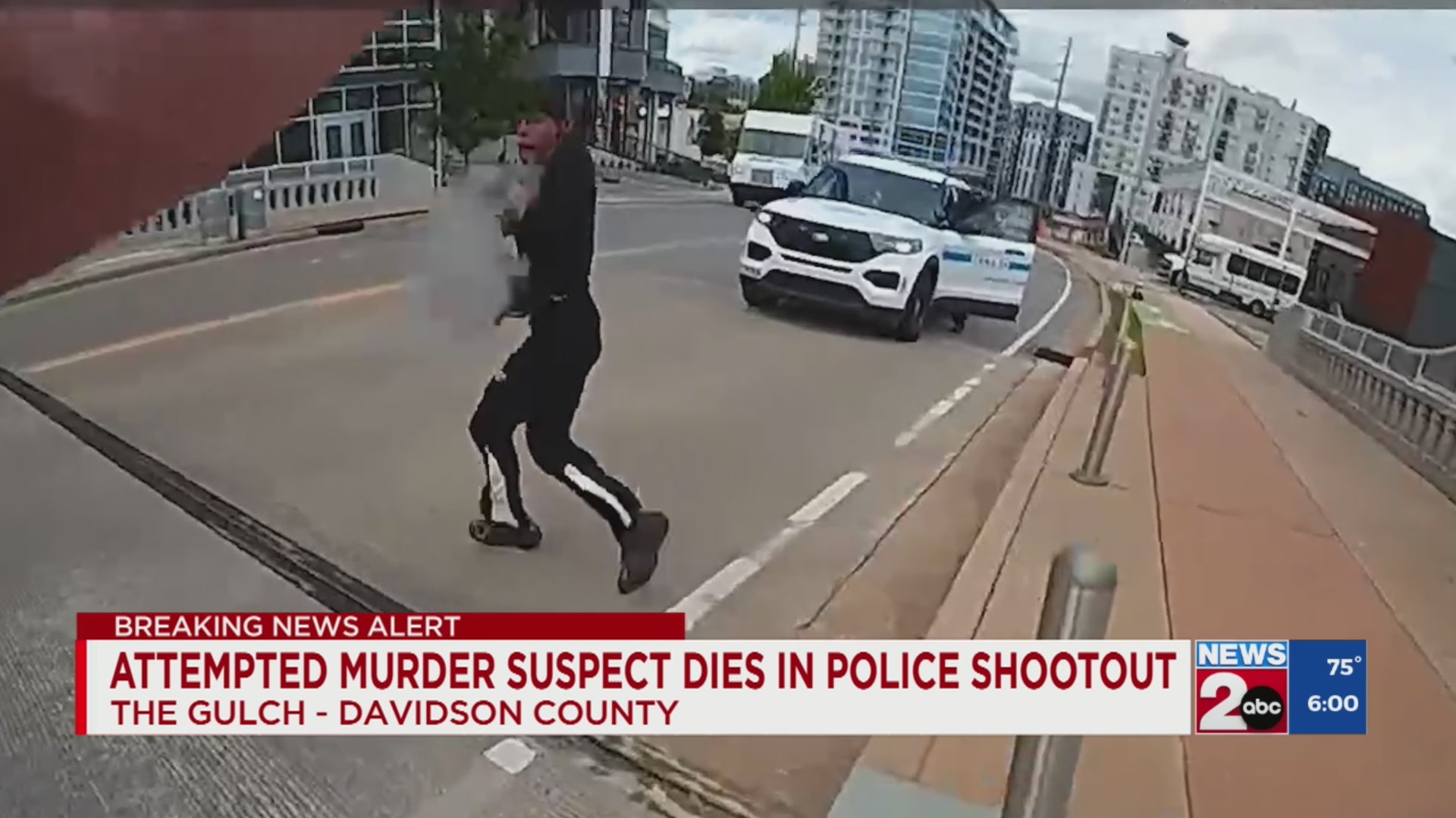 Attempted murder suspect dies in shootout with Nashville, TN police ...