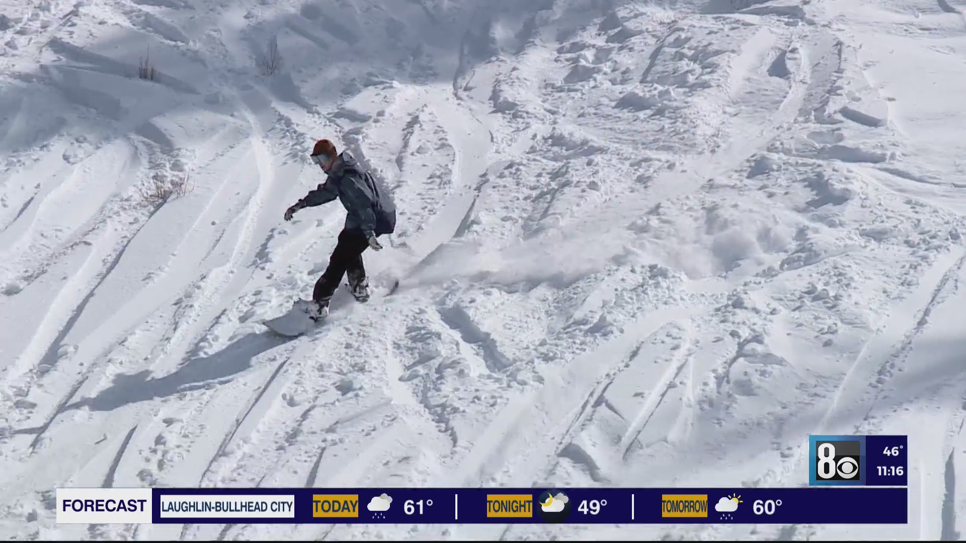 Lee Canyon takes advantage of snowfall from latest winter storm – KLAS