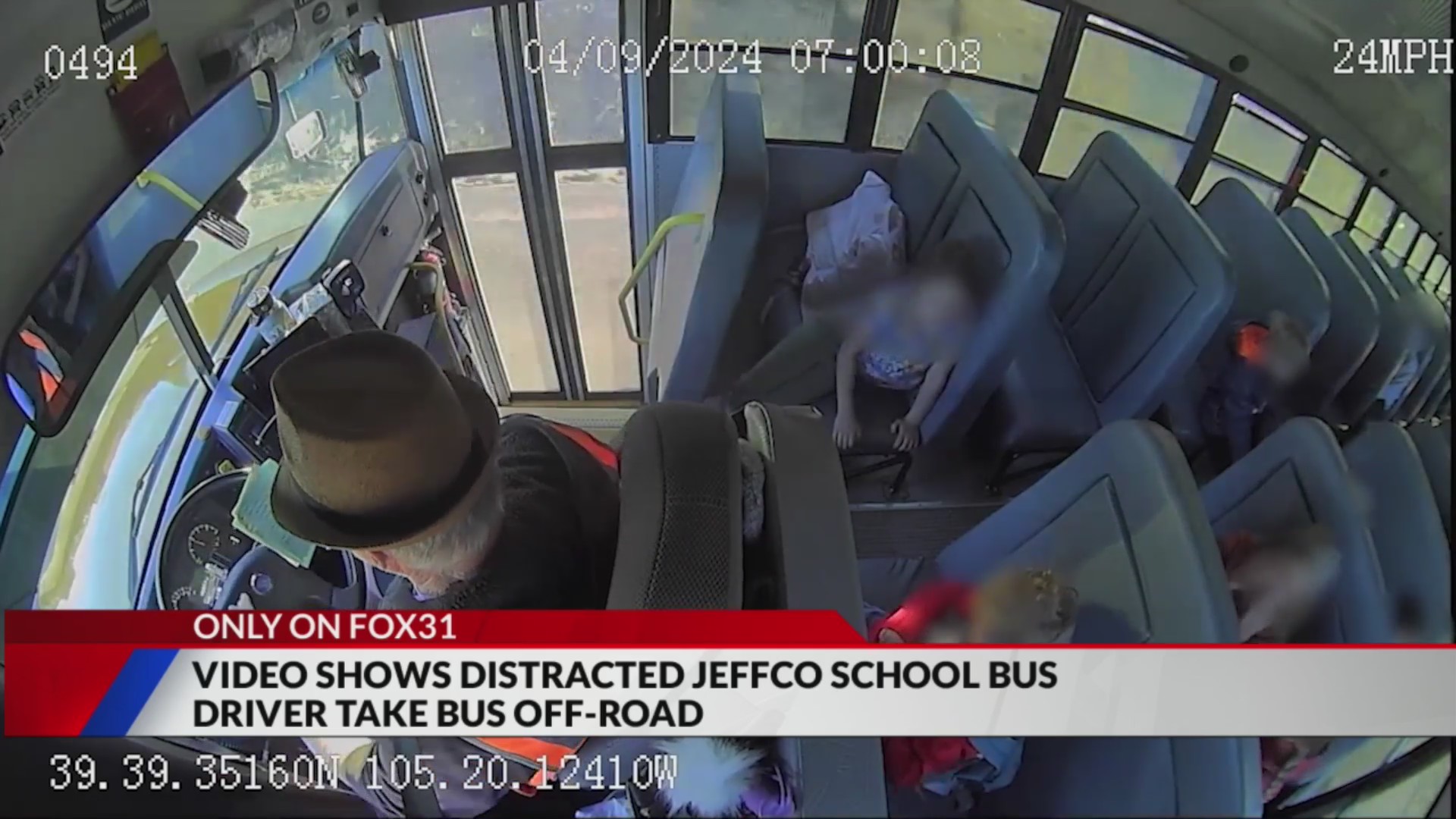 Video shows distracted Jeffco school bus driver take bus off-road ...