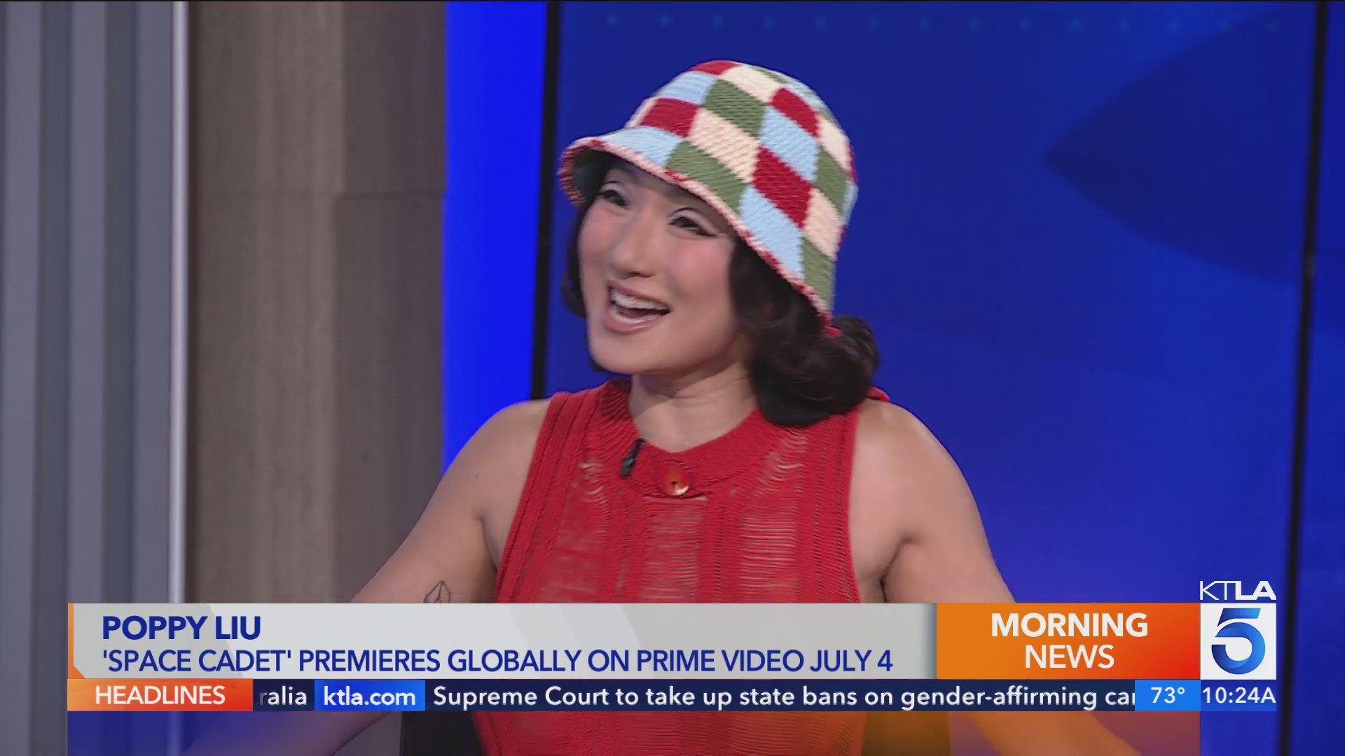 Poppy Liu describes what it was like to be cast in ‘Space Cadet’ with ...