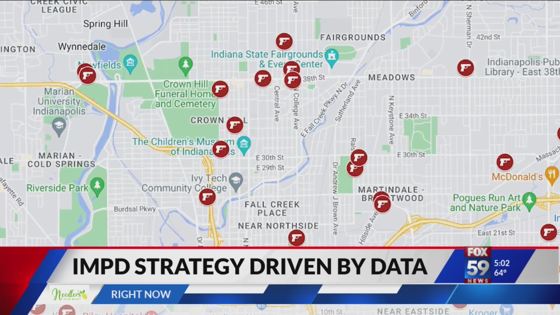 IMPD depending on data to mark high crime in Indy neighborhoods – Fox 59