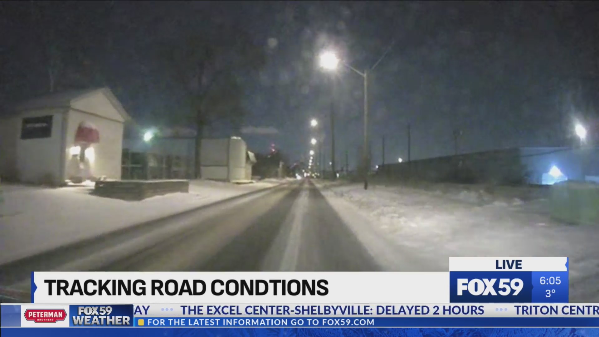 Challenging road conditions for Thursday commute – Fox 59