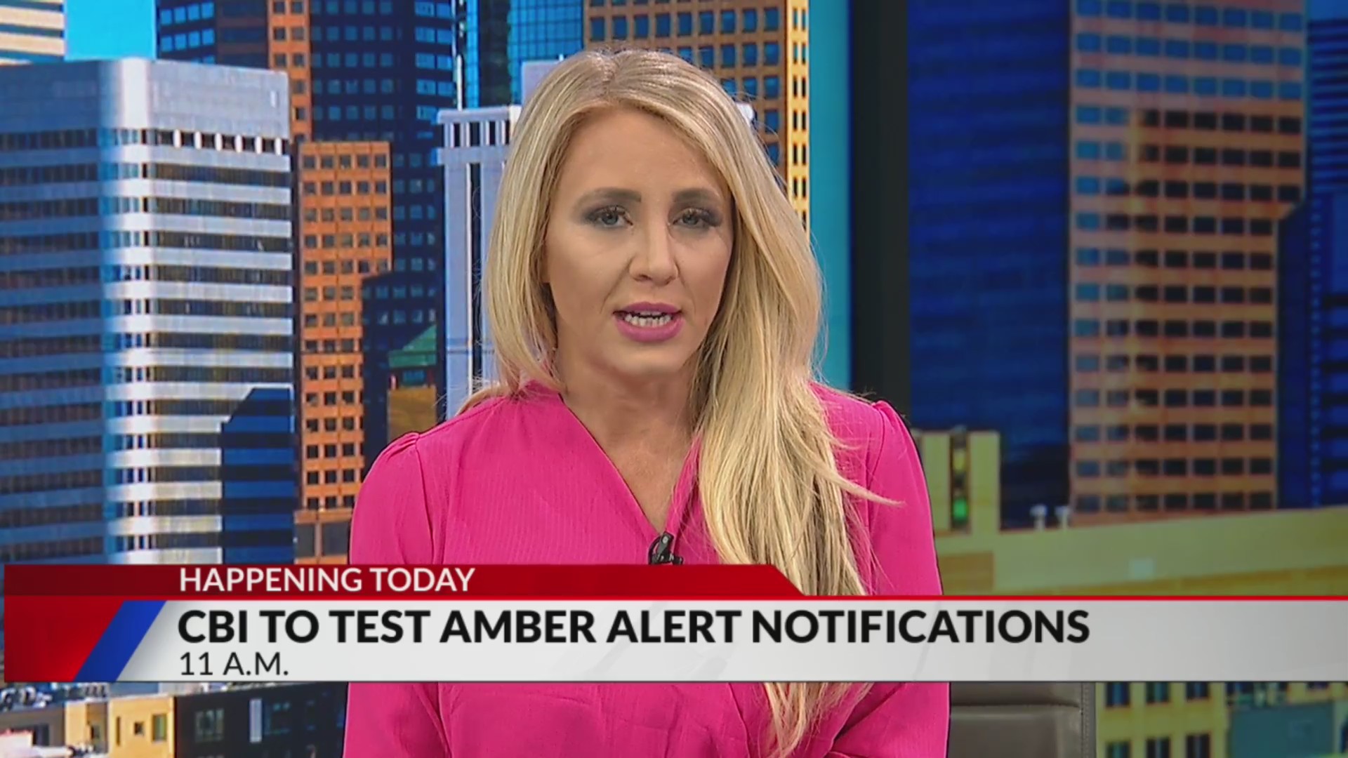 Happening Wednesday: CBI to test Amber Alert system – FOX31 Denver