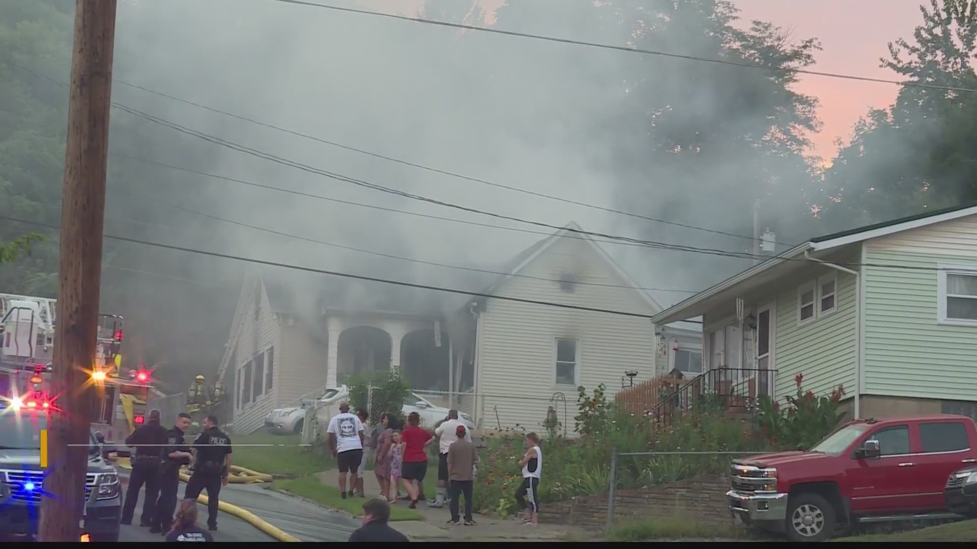 Explosion and fire confirmed in Bellaire – WTRF