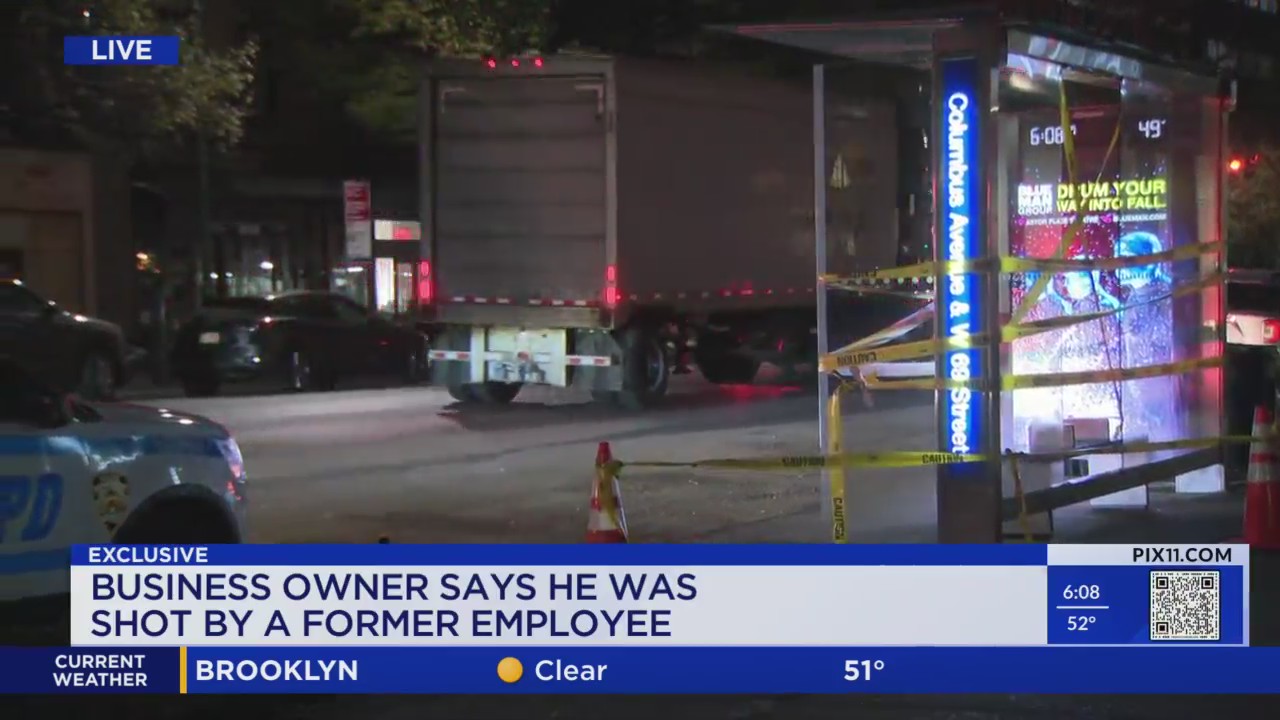NYC store owner shot by disgruntled ex-employee, victim says – PIX11