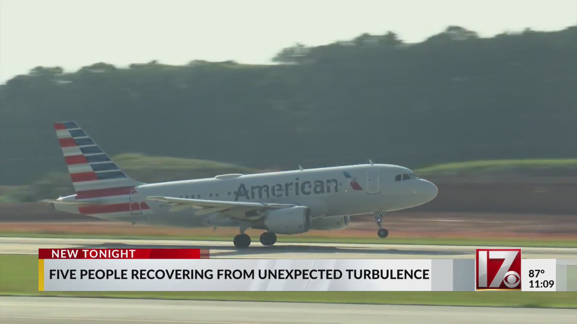 5 recovering after turbulence on American Airlines flight to RDU ...