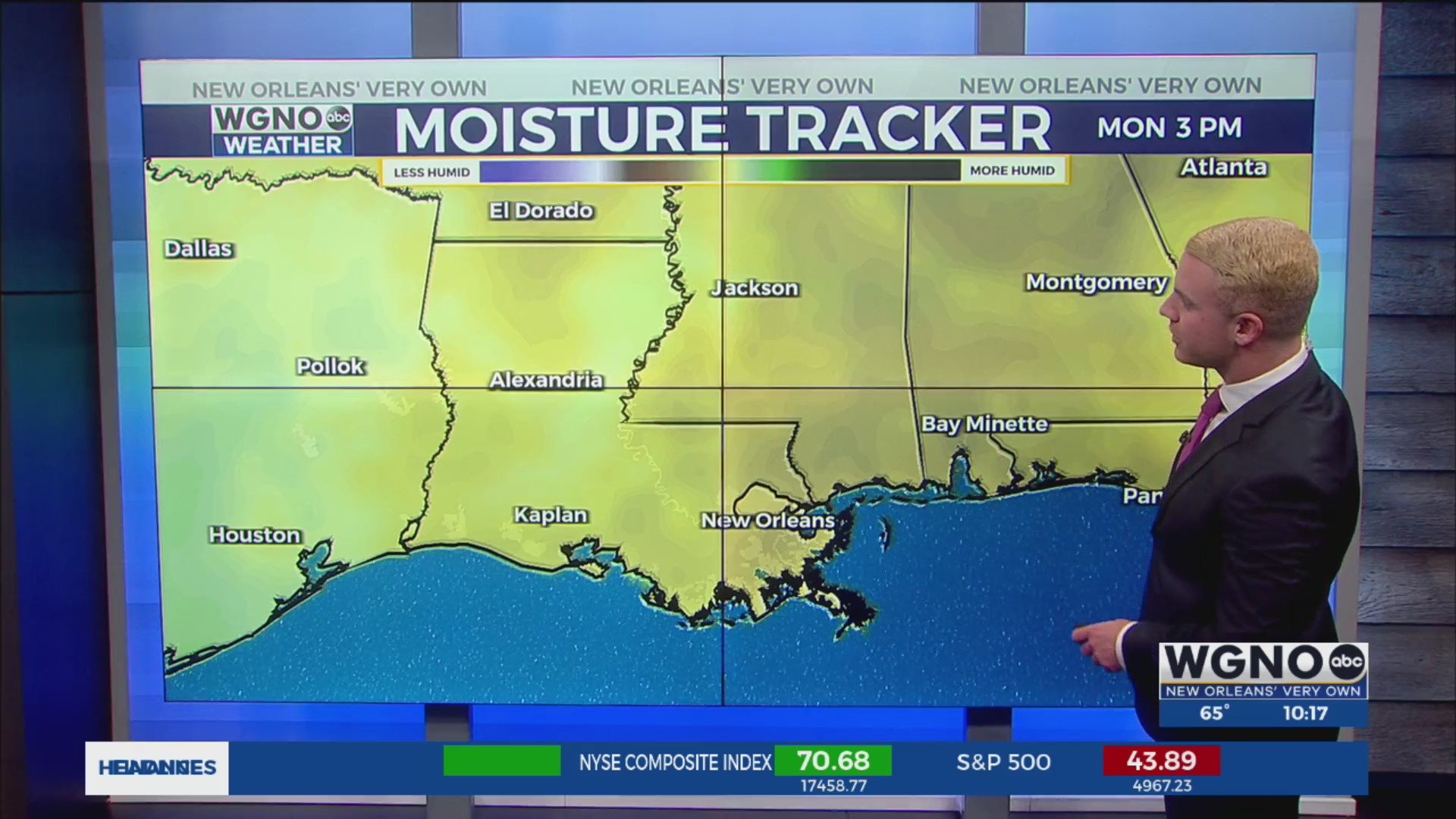 Cool temperatures, low humidity for New Orleans on Monday – WGNO