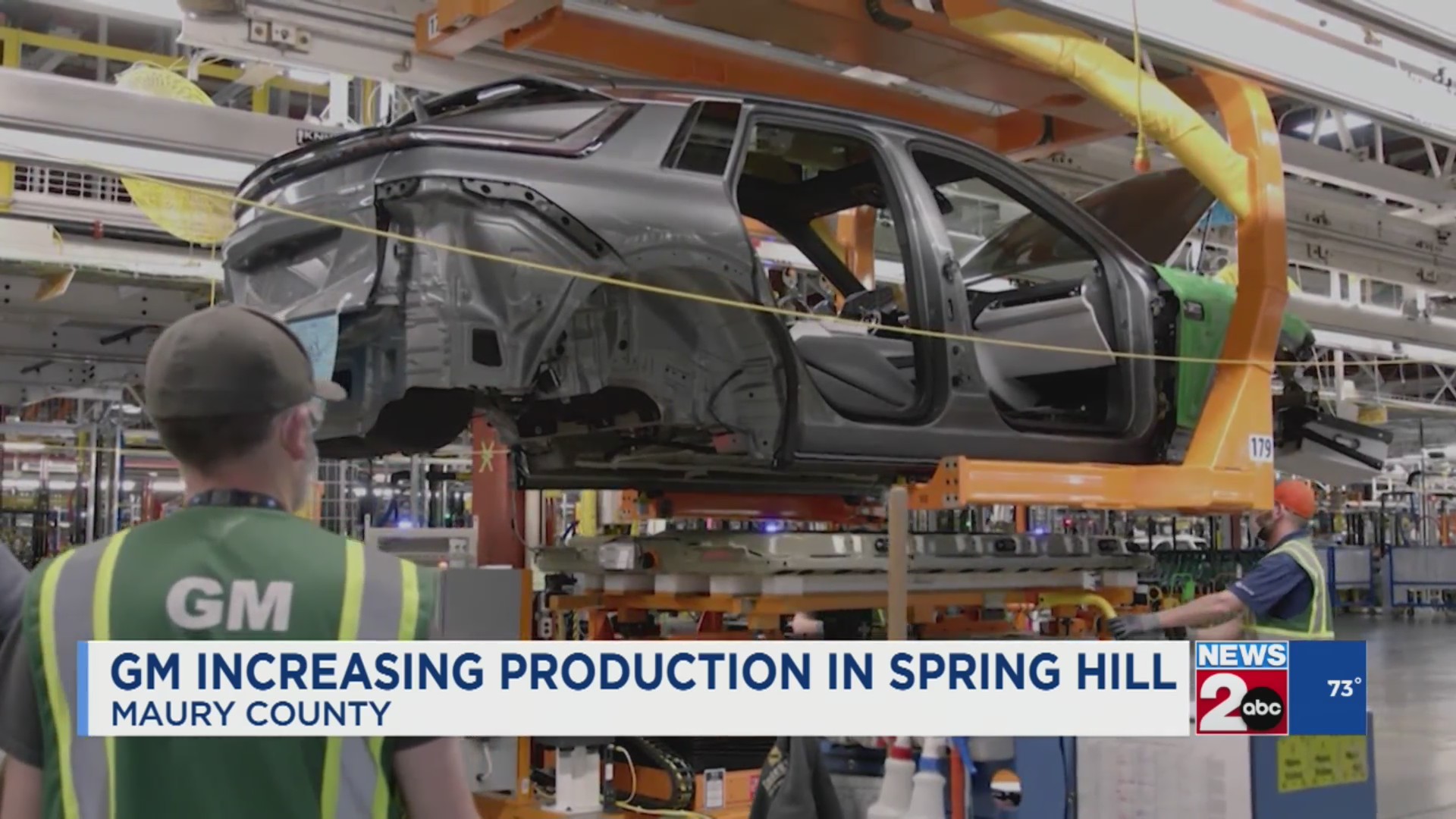 GM increasing production in Spring Hill, TN – WKRN News 2