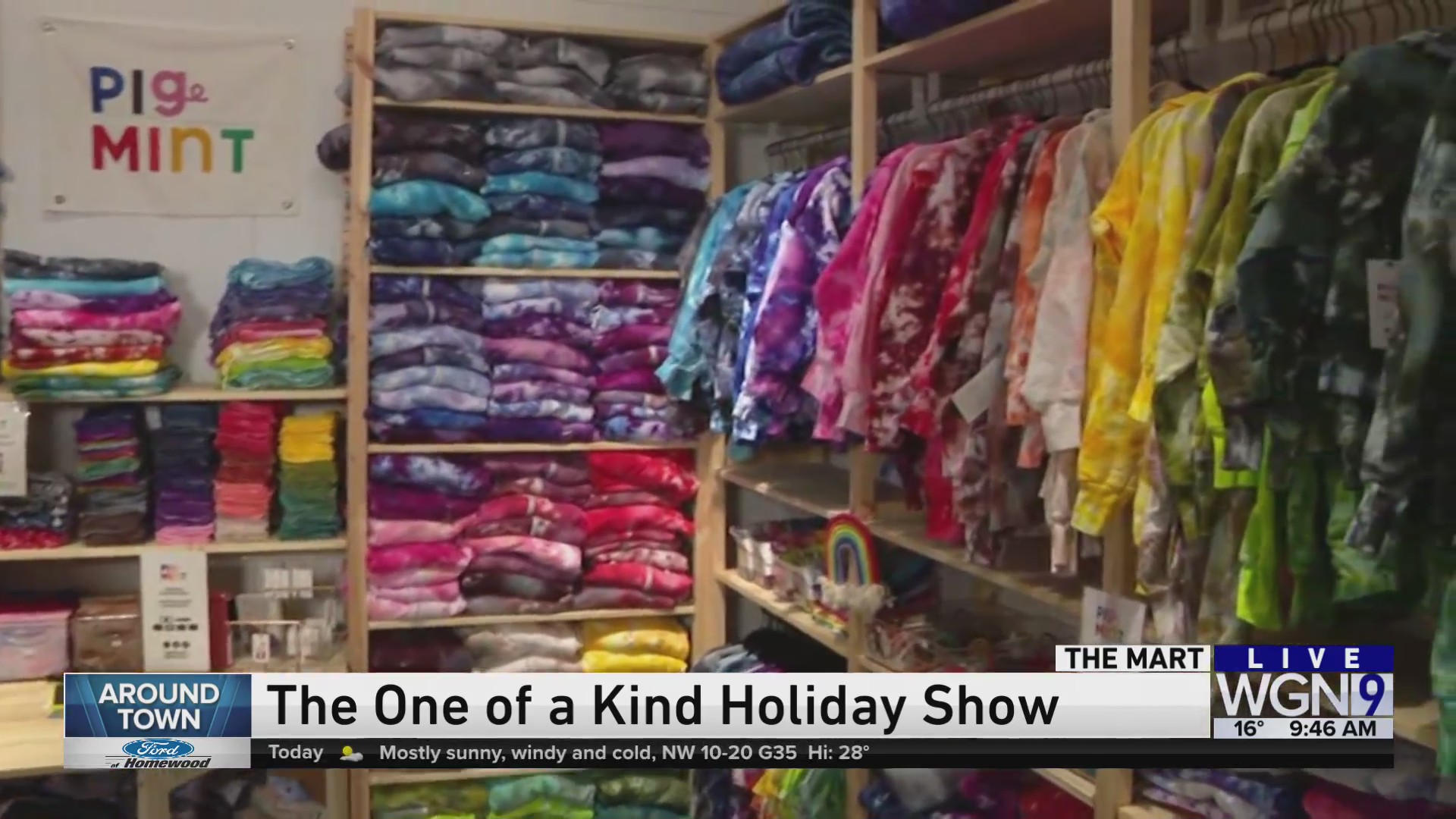 Around Town – The One of a Kind Holiday Show – WGN-TV